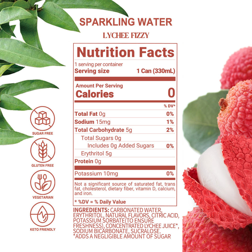 Lychee Fizzy | Lychee Flavor - Chi Forest
